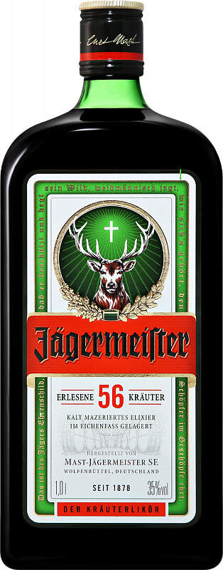 Ликер Jagermeister, 1 л купить в Москве – цена на "Егермейстер", 1 литр ...