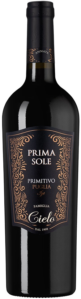 Вино Cielo e Terra, Primasole Primitivo, Puglia IGT, 2023 купить в ...