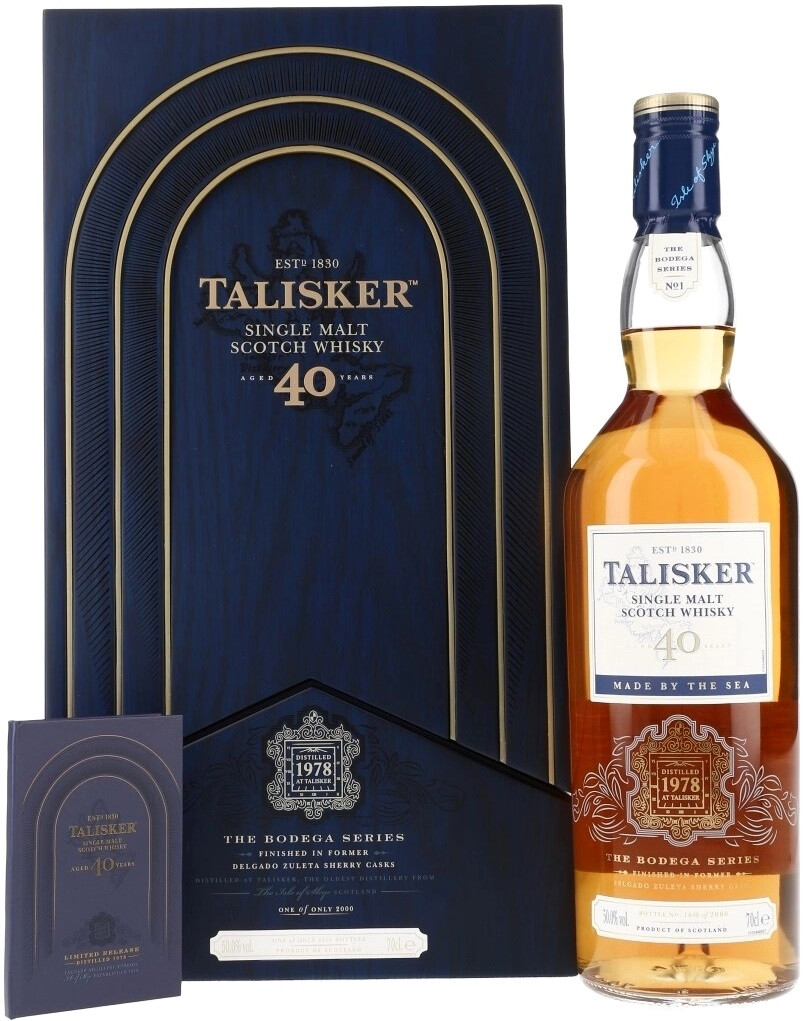 Виски Talisker 40 Years Old, gift box, 0.7 л купить в Москве – цена на ...