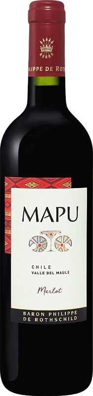 Вино Baron Philippe de Rothschild, Mapu Merlot, 2021 купить в Москве ...