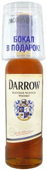 Виски Darrow Blended Scotch Whisky (Russia), with glass, 0.5 л купить в ...