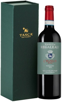 Купить Вино Tasca d'Almerita, Cygnus Sicilia DOC, 2020, gift box ...