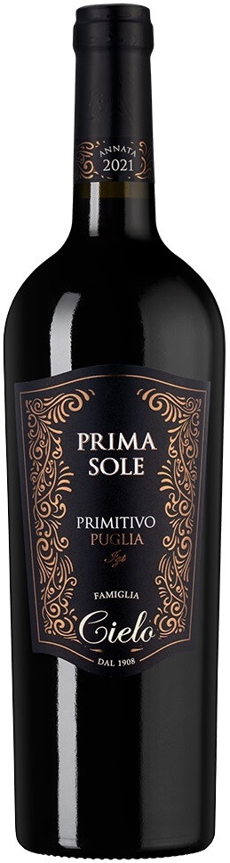 Вино Cielo e Terra, Primasole Primitivo, Puglia IGT, 2021 купить в ...