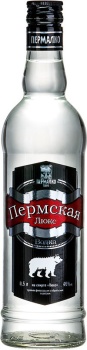 Купить Водка Пермская Люкс, 0.5 л - цена 207 ₽ "Permskaya" Luxe, 500 мл ...