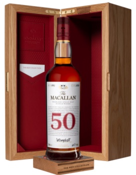 Виски The Macallan Red Collection, 50 years old, wooden box, 0.7 купить ...