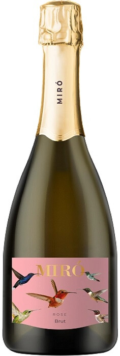 Купить Игристое вино Miro Rose Brut, 2024 Розовое Брют - цена 636 ...